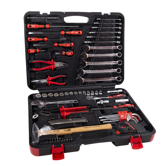 RS PRO | RS PRO 73 Piece Mechanical Tool Kit with Case | 829-6561 | RS