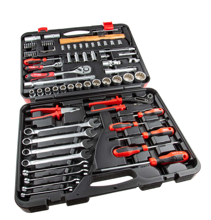 RS PRO | RS PRO 78 Piece Mechanical Tool Kit Tool Kit with Case | 829 ...