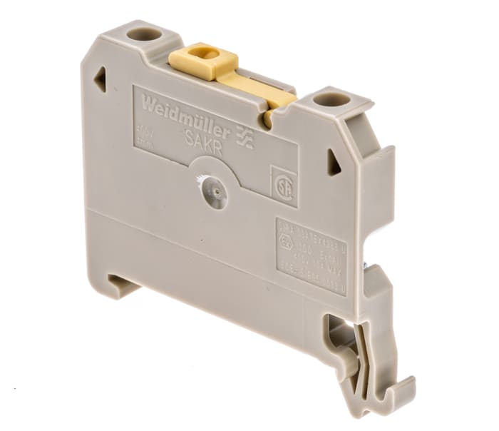 SAKR/35 Weidmüller | Weidmüller SAK Din Rail Terminal | 829-6606 | RS ...