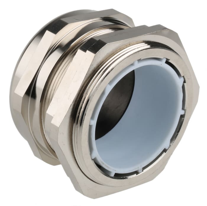 RS PRO | RS PRO Metallic Nickel Plated Brass Cable Gland, M63 Thread ...