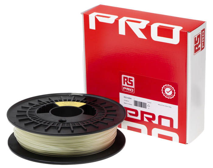 RS PRO | RS PRO 2.85mm Natural PVA 3D Printer Filament, 500g | 832-0494 ...
