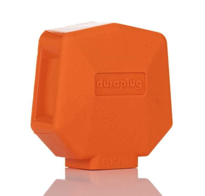 PF133 ORG MK Electric | MK Electric UK Mains Plug, 13A Orange, Cable ...