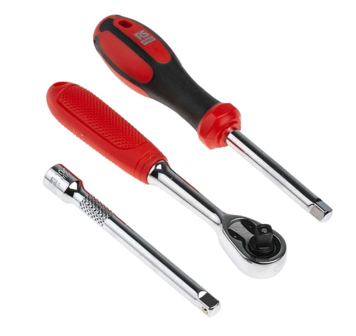 RS PRO | RS PRO 52-Piece Metric 1/4 in Deep Socket/Standard Socket ...