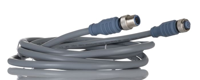 RSC RKC 572-1M Turck | Turck Straight Male 5 way M12 to Straight Female ...