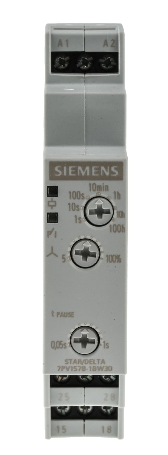 7PV1578-1BW30 Siemens | Siemens 7PV15 Series DIN Rail Mount Timer Relay ...