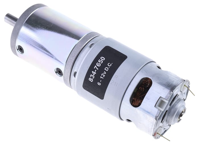 RS PRO | RS PRO Brushed Geared DC Geared Motor, 41.3 W, 12 V dc, 2.5 Nm ...
