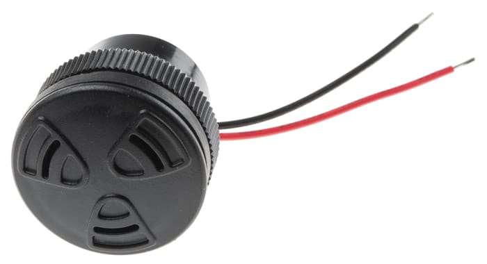 RS PRO | RS PRO 100dB Wire Leads Continuous Internal Magnetic Buzzer ...