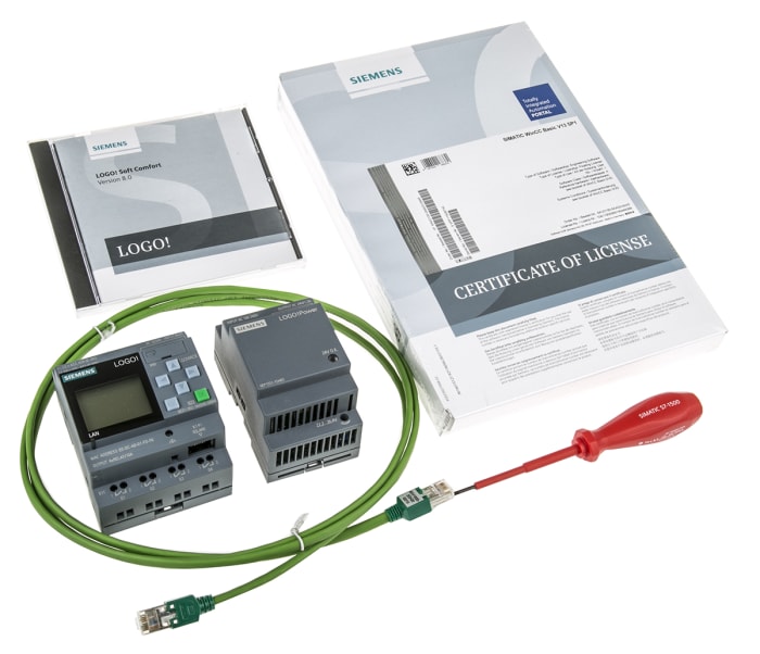 6ED1057-3BA00-0AA8 Siemens | Siemens LOGO! 8 Logic Module Starter Kit ...