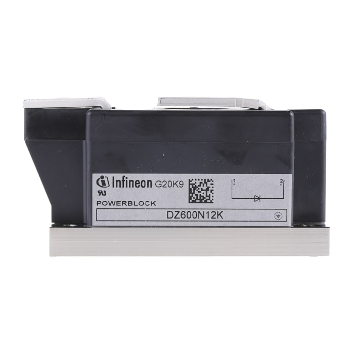 DZ600N12KHPSA1 Infineon | Infineon 1200V 600A, Rectifier Diode, 2-Pin ...