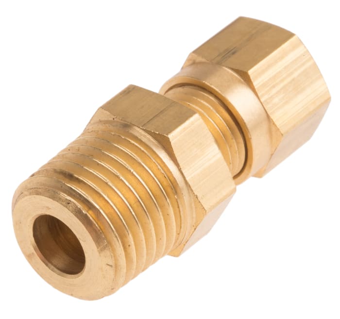 RS PRO | RS PRO 1/4 BSPT Compression Fitting for Use with Thermocouple ...