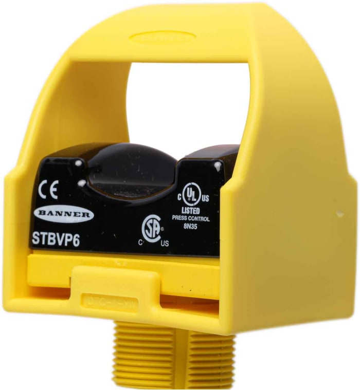 STBVP6 Banner | Banner 1 Button Self-Checking Optical Touch Buttons ...