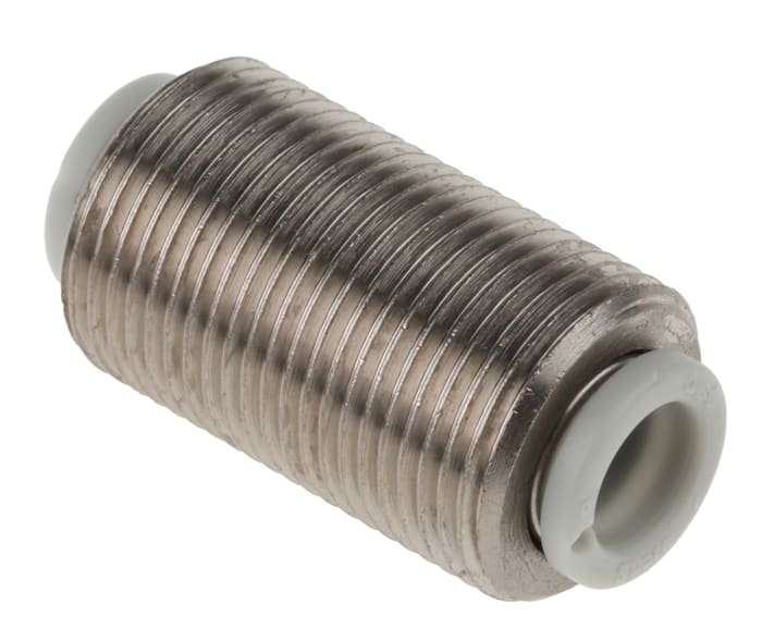 KQ2E06-00N SMC | SMC KQ2 Series Bulkhead Threaded-to-Tube Adaptor, Push In 6 mm to Push In 6 mm ...