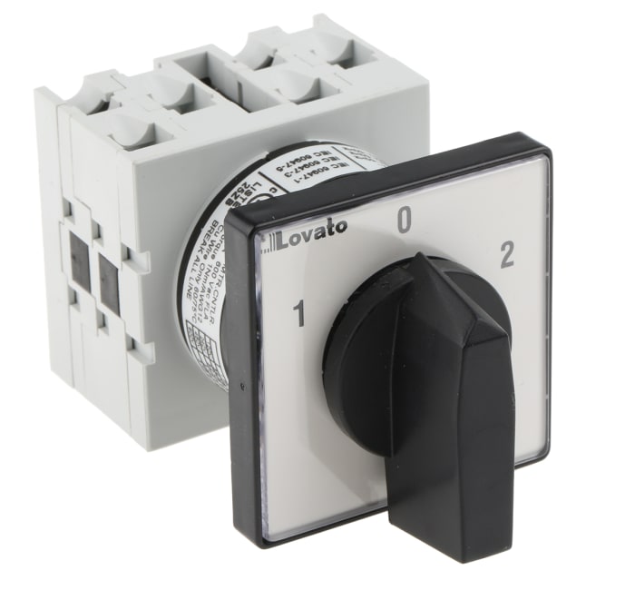 GX2052U Lovato | Lovato, DPDT 3 Position 60° Changeover Cam Switch ...