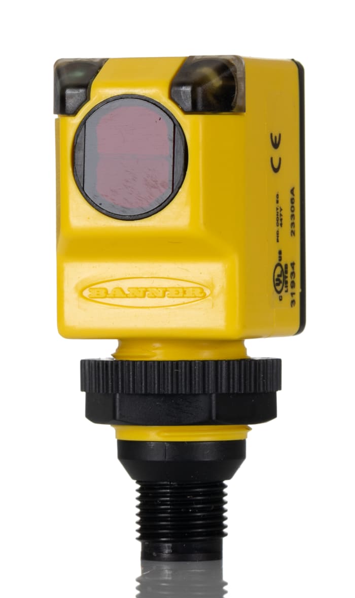 Q25SP6LPQ Banner | Banner Retroreflective Photoelectric Sensor, Block ...