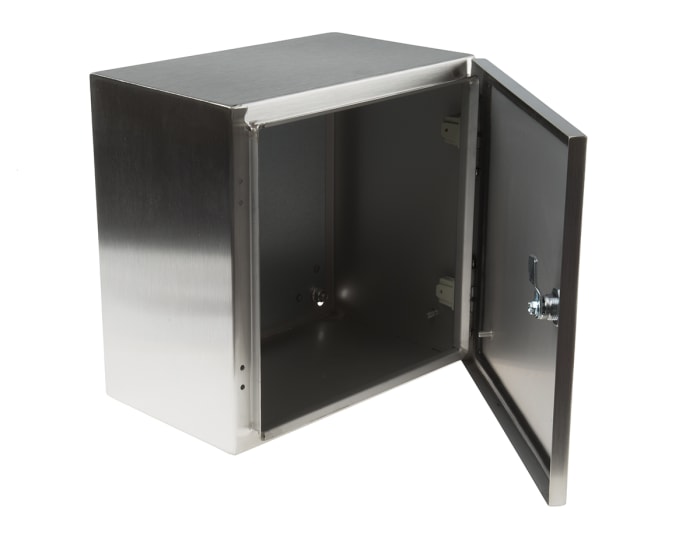 RS PRO | RS PRO 304 Stainless Steel Wall Box, IP66, 300 mm x 300 mm x ...