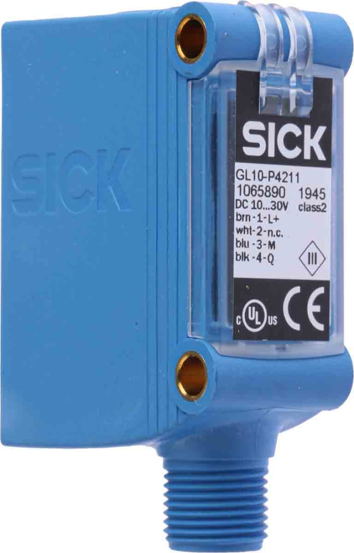 GL10-P4212 SICK | SICK Retroreflective Photoelectric Sensor, Block ...