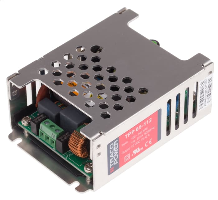 TPP 65-112 TRACOPOWER | TRACOPOWER Switching Power Supply, TPP 65-112 ...