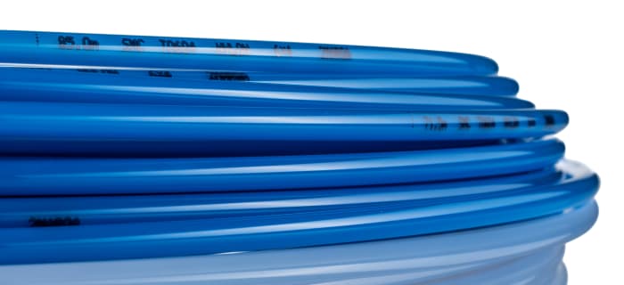 T0604BU-20 SMC | SMC Compressed Air Pipe Blue Nylon 12 6mm x 20m T ...