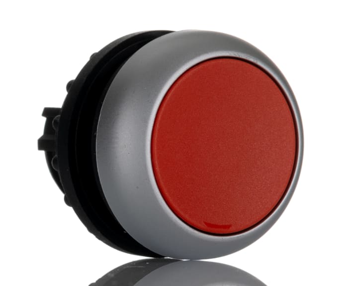 216594 M22-D-R Eaton | Eaton M22 Series Red Momentary Push Button Head ...