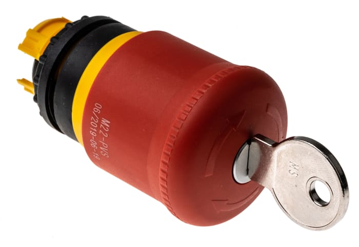 216879 M22-PVS Eaton | Eaton Key Release Emergency Stop Push Button ...