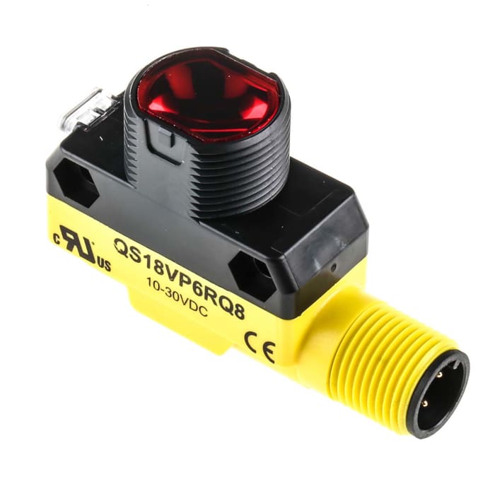 QS18VP6RQ8 Banner | Banner Through Beam Photoelectric Sensor, Barrel ...