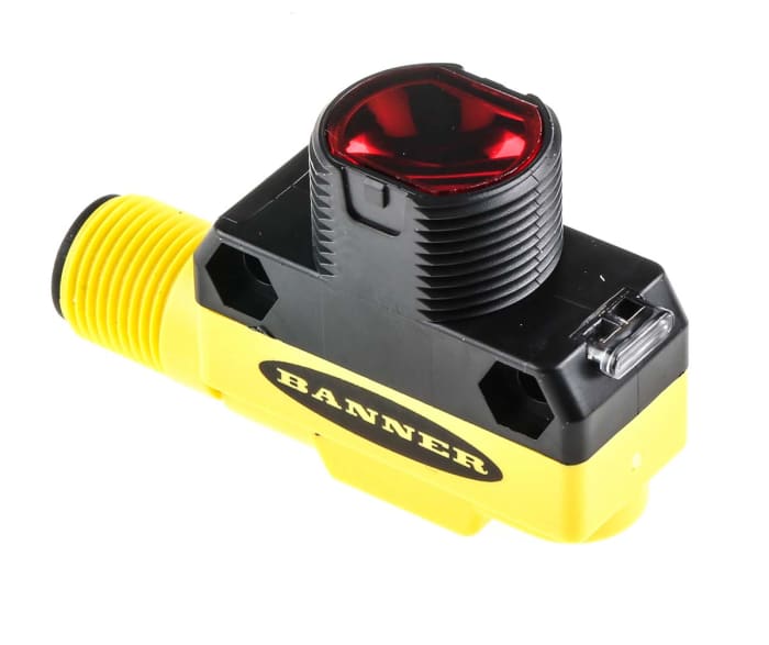 QS18VP6RQ8 Banner | Banner Through Beam Photoelectric Sensor, Barrel ...