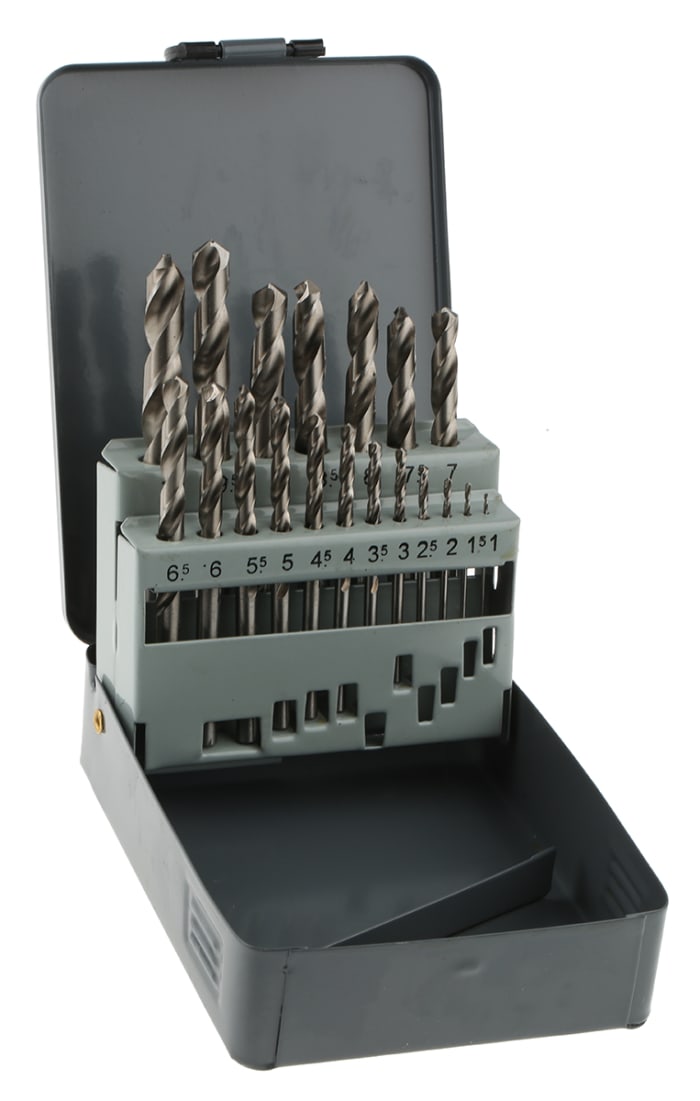 P-19906 Makita | Makita 19-Piece Twist Drill Bit Set for Metal, 10mm ...