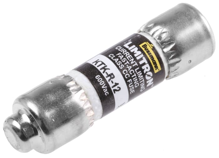 KTK-R-12 Eaton | Eaton 12A F Melamine Cartridge Fuse, 10 x 38mm | 848 ...