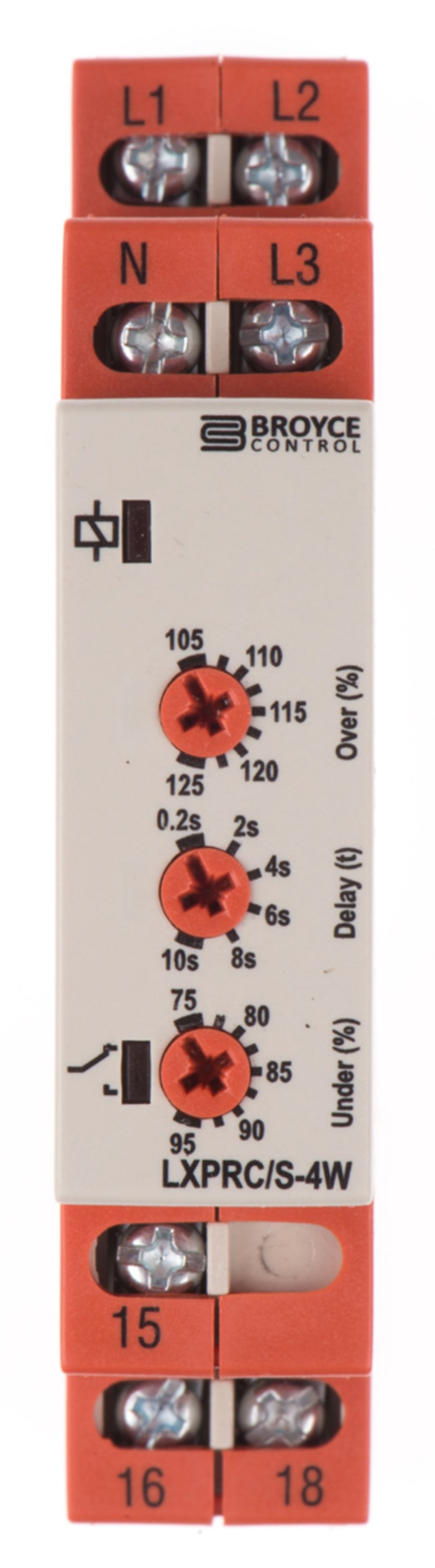 LXPRC/S-4W 230V (400V) Broyce Control | Broyce Control Phase, Voltage ...