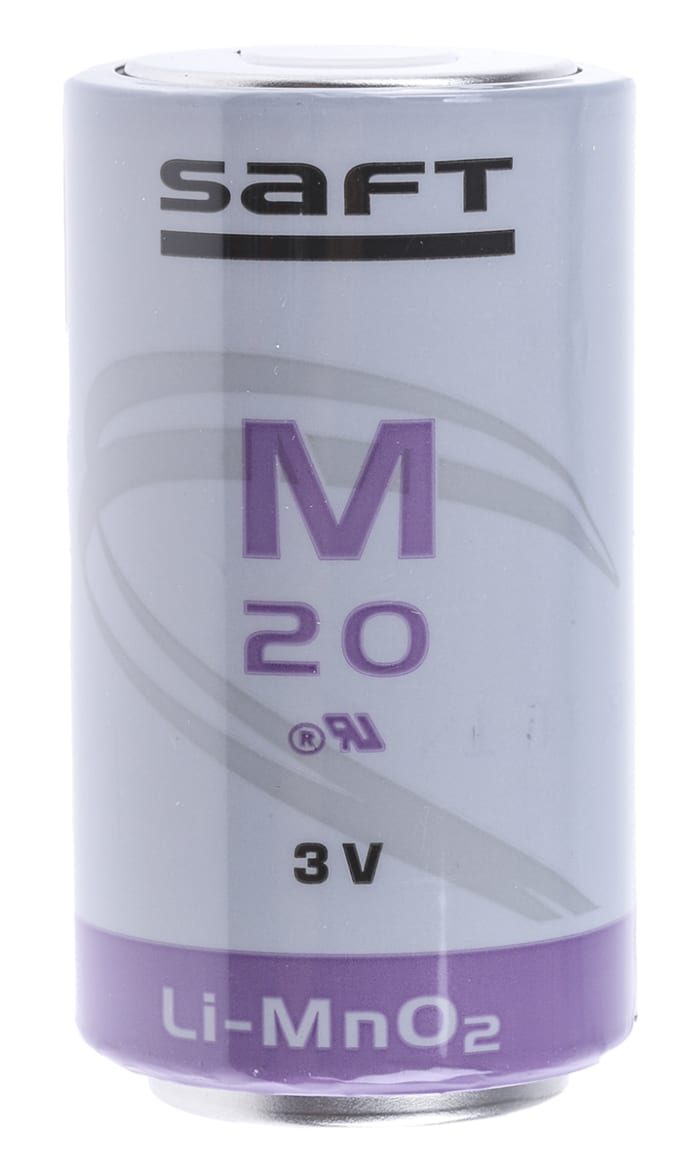 M20 Saft | Saft 3V Lithium Manganese Dioxide D Battery | 860-2815 | RS ...