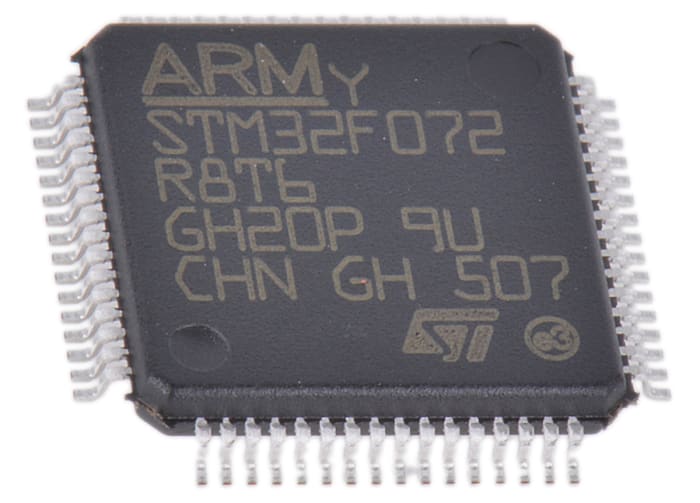 STM32F072R8T6TR STMicroelectronics | STMicroelectronics STM32F072R8T6TR, 32bit ARM Cortex M0 ...