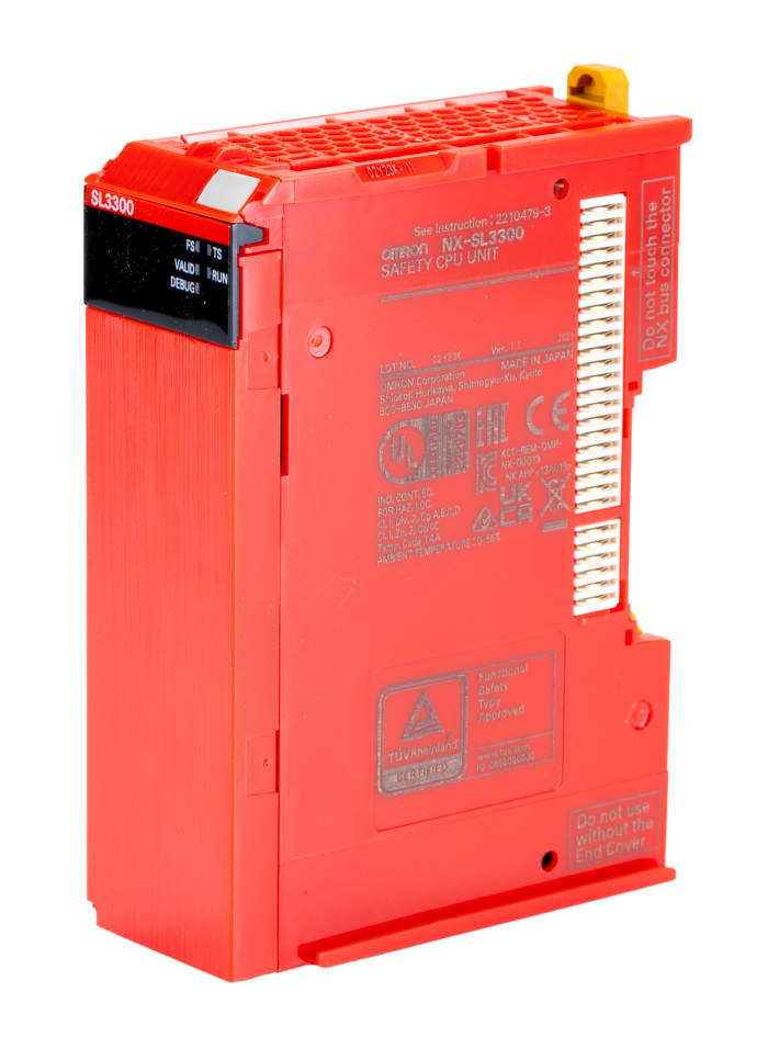 NX-SL3300 Omron | Omron NX Series Safety Controller, 0 Safety Inputs ...