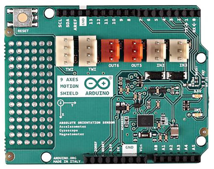 A000070 Arduino | Arduino, 9 Axis Motion Shield | 865-9001 | RS