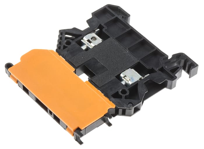 RS PRO | RS PRO 17150.4 Series Disconnect Terminal Block Black, 1-Level ...
