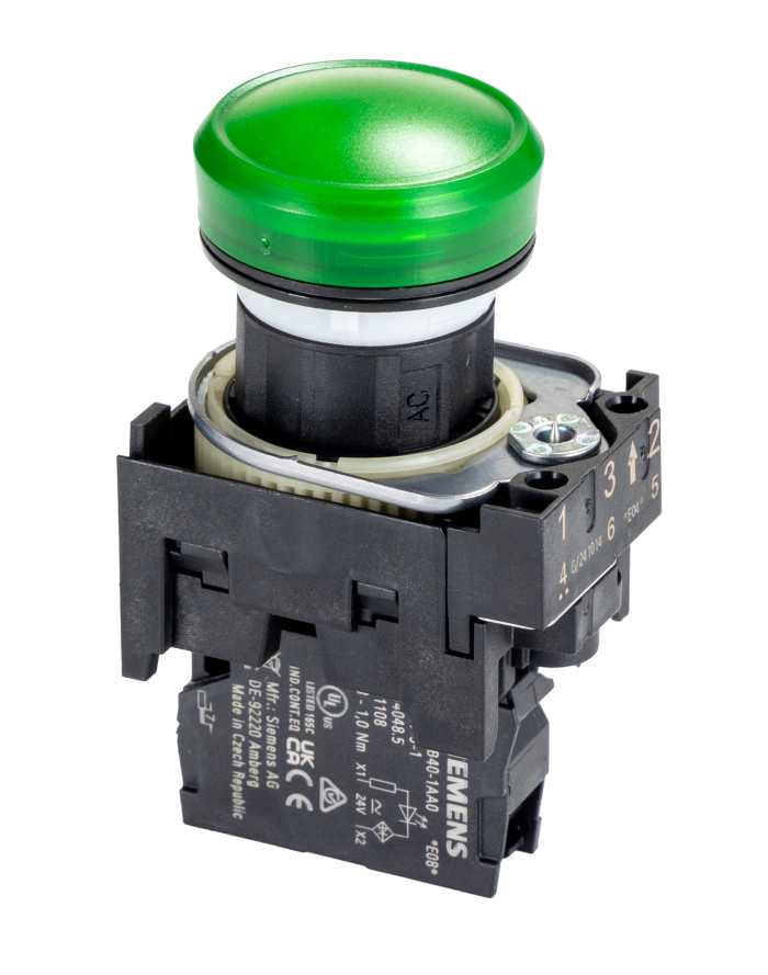 3SU1102-6AA40-1AA0 Siemens | Siemens, SIRIUS ACT 3SU11, Panel Mount ...