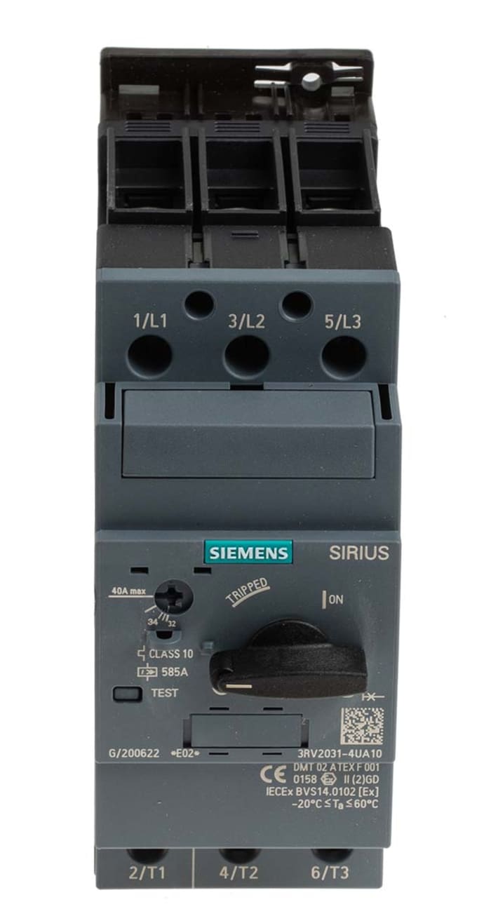 3RV2031-4UA10 Siemens | Siemens Sirius Innovation, Motor Koruma Şalteri ...