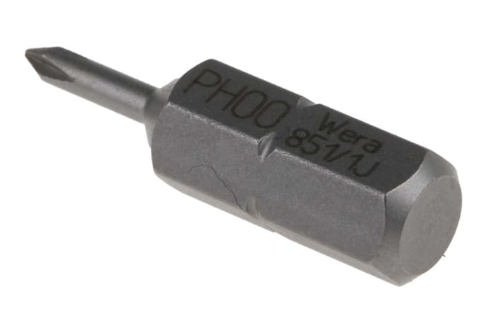 05135040001 Wera | Wera Phillips Screwdriver Bit, PH00 Tip | 875-7470 | RS