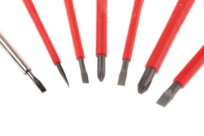 031575 Wera | Wera Phillips; Slotted Insulated Screwdriver Set, 7-Piece | 875-9107 | RS Components