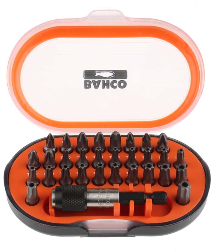 59S/31-3 Bahco | Bahco Driver Bit Set 31 Pieces, Phillips, Pozidriv ...