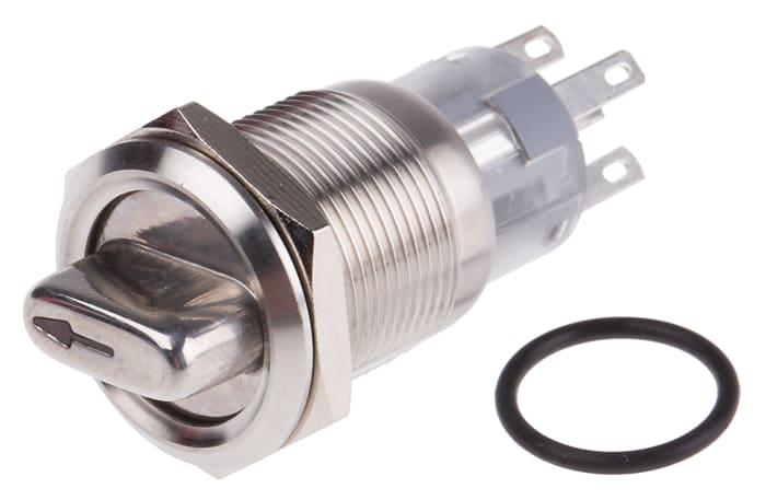 RS PRO | RS PRO Selector Switch - (on-on), Illuminated 2 Positions ...
