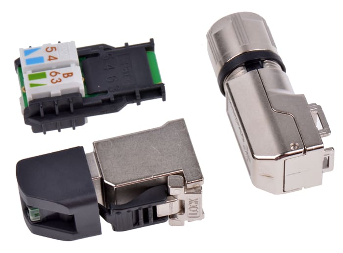 J00026A4113 Telegartner | Conector RJ45 Cat6a Macho Telegartner serie ...