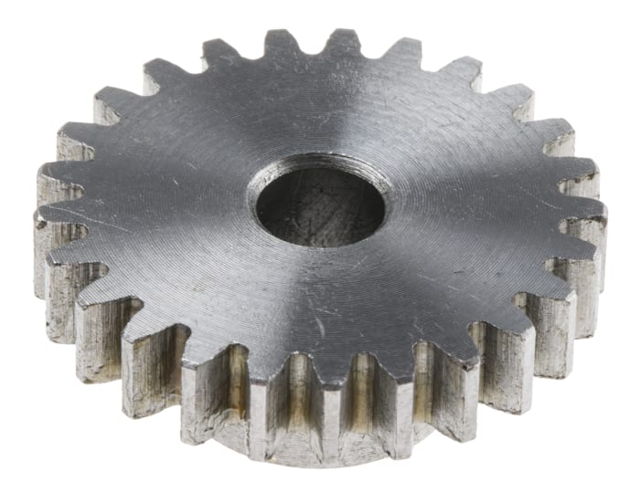 RS PRO | RS PRO Steel 25 Teeth Spur Gear, 1 Module, 6mm Bore Diam, 25mm ...