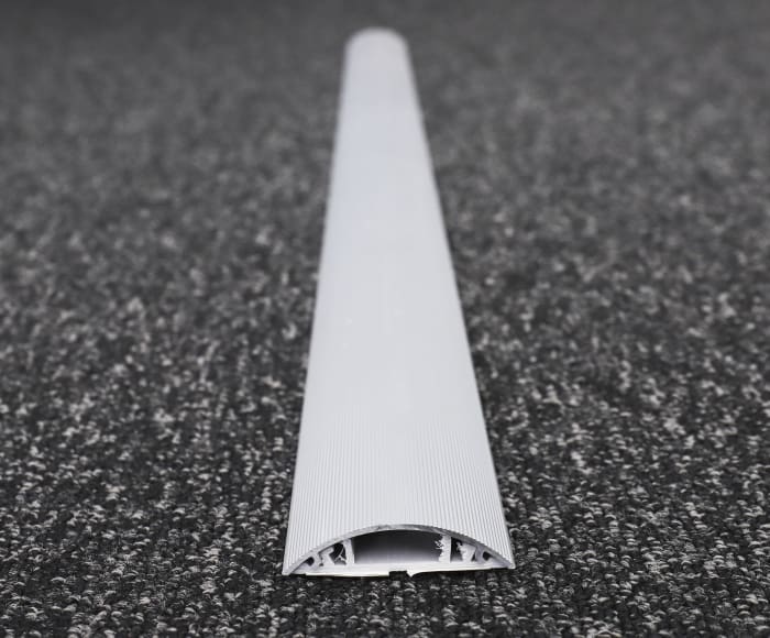 RS PRO | RS PRO Grey Floor Trunking - Closed Slot, W50 mm x D9.8mm, L1m ...