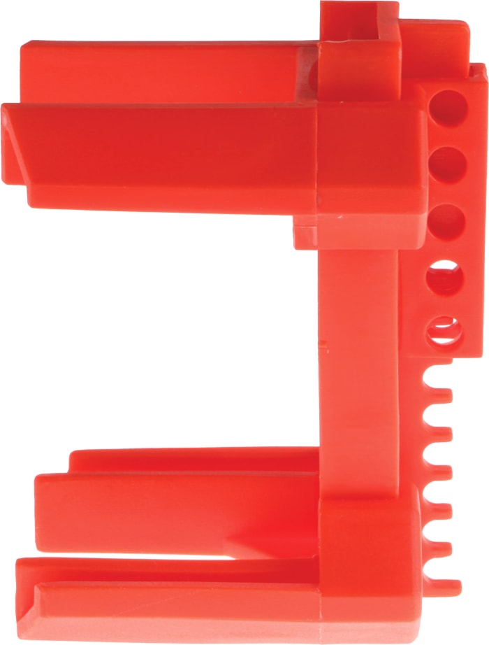 RS PRO | RS PRO Red 4-Lock Polypropylene Ball Valve Lockout, 7mm ...