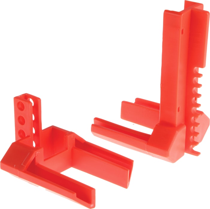 RS PRO | RS PRO Red 4-Lock Polypropylene Ball Valve Lockout, 7mm ...