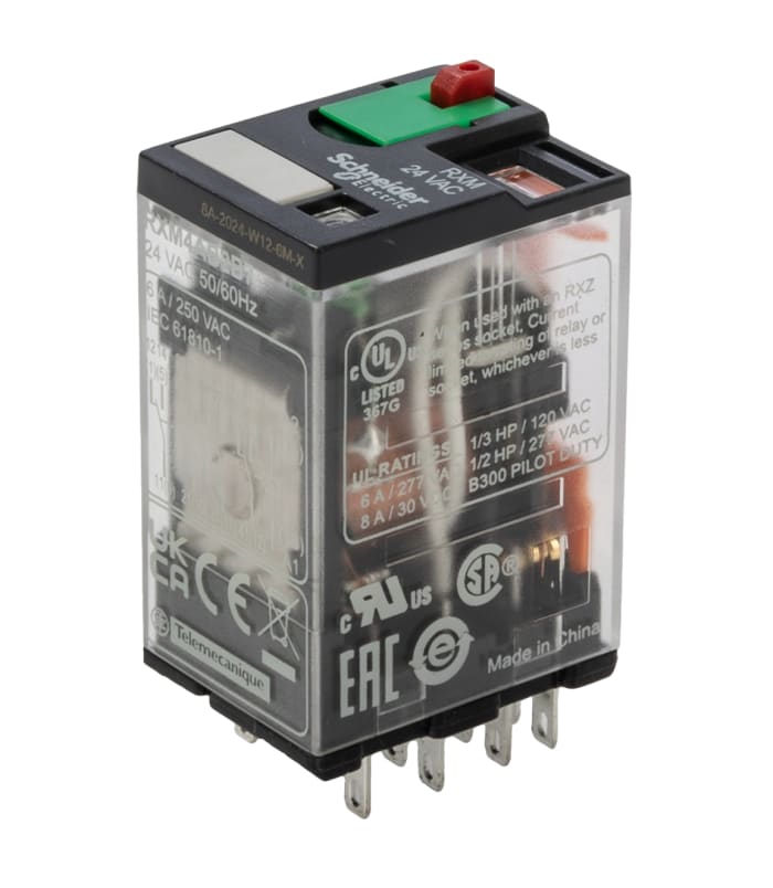 RXM4AB2B7 Schneider Electric | Relé de potencia sin enclavamiento ...