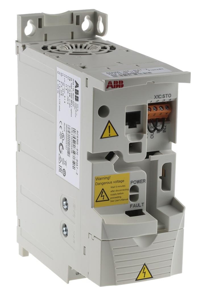 ACS355-01E-04A7-2 ABB | Variador de frecuencia ABB serie ACS355, 0,75 ...