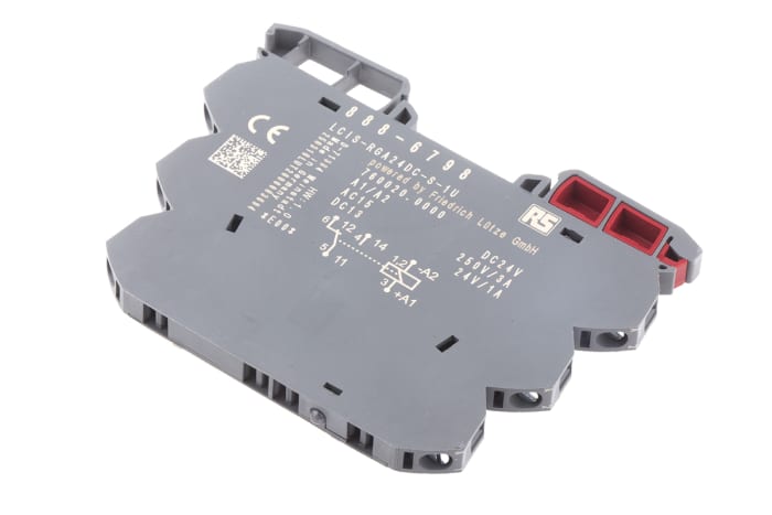 RS PRO | RS PRO Interface Relay, DIN Rail Mount, 24V dc Coil, SPDT, 1 ...