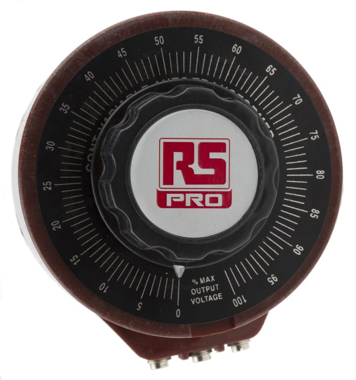 RS PRO | RS PRO 1 Phase 480VA Variac, 1 Output, 240V, 2A | 890-2831 | RS