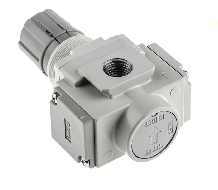 AR20-F02-B SMC | SMC G 1/4 Pneumatic Regulator - 0.05MPa to 0.85MPa, 1/4in, 1MPa max. input ...